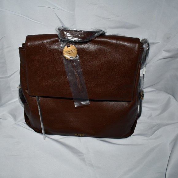 margot | Bags | Margot Zoey Leather Backpack In Chocolate M058bpkcho ...